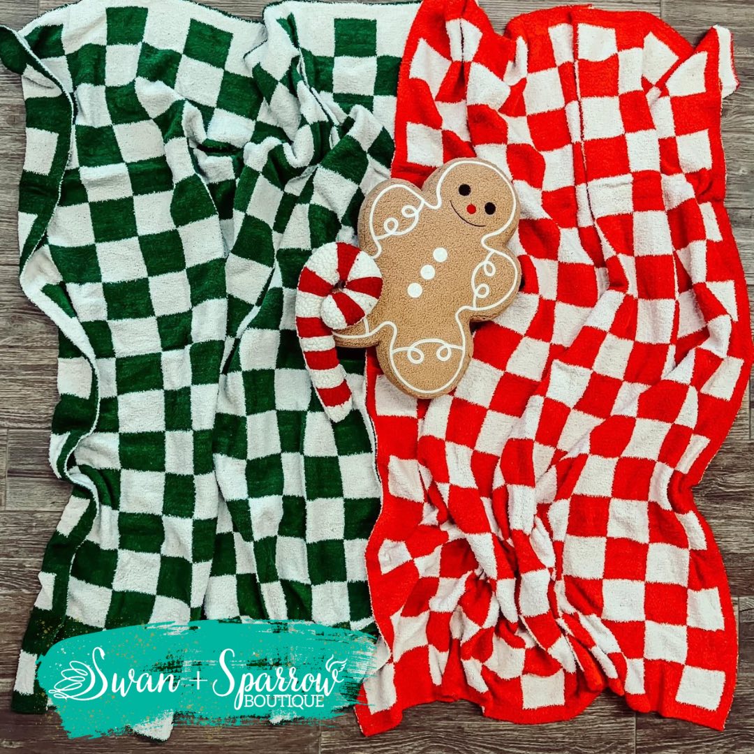 Checkered Blanket – Swan and Sparrow